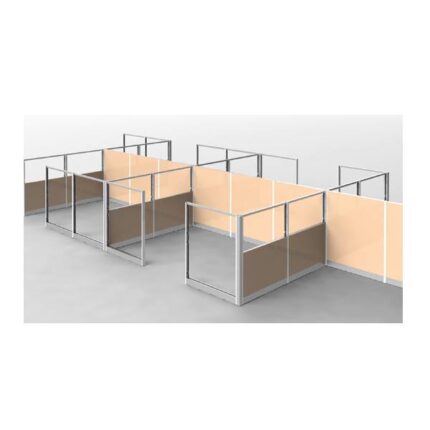 Melamina/ vidro Bronze - Officeplan Store